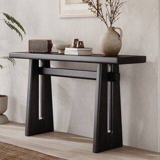 Mirod Elegant Console Table with Geometric Silhouette- Perfect ...