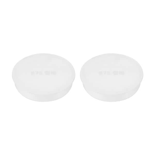 2Pcs 70mm OD Pipe Hole Plug Round Tubing Insert Cover Pipe End Cap ...