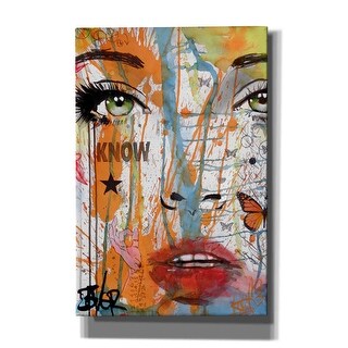 Epic Graffiti 'Know' by Loui Jover, Canvas Wall Art - Bed Bath & Beyond ...