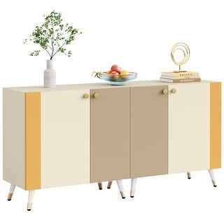 59 Inch Sideboard Buffet Cabinet - N/A - Bed Bath & Beyond - 38313301