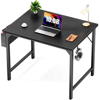 Modern Wood Office Computer Desks with Sleek Design, Integrated Storage ...