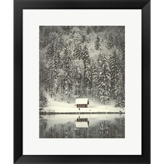 Susan Ball 'Cabin in the Woods' Framed Art - Bed Bath & Beyond - 37074002