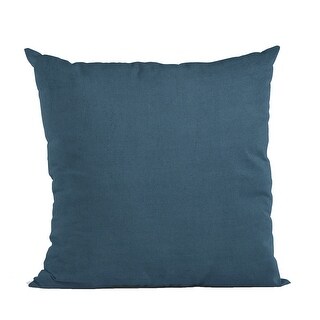 Plutus Navy Solid Shiny Velvet Luxury Throw Pillow - Bed Bath & Beyond ...