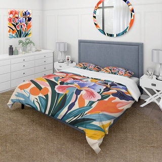 Designart "Henri Matisse style floral pattern I" Assorted Bouquets ...