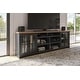 Bridgevine Home Modern Farmhouse 96 inch TV Stand Console for TVs up to ...