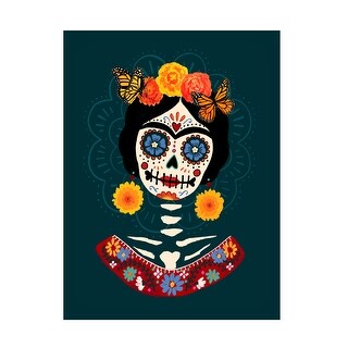 Victoria Barnes 'Bright Day of the Dead I' Canvas Art - Bed Bath ...