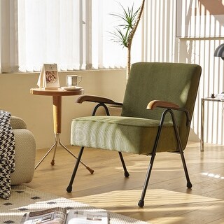 Pattern Colorful Fabric Armchair, Modern Accent Chair High Back, Living ...