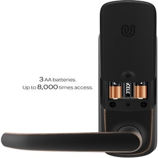 2 Pack Ultraloq UL3 Fingerprint and Touchscreen Keyless Smart Lever ...