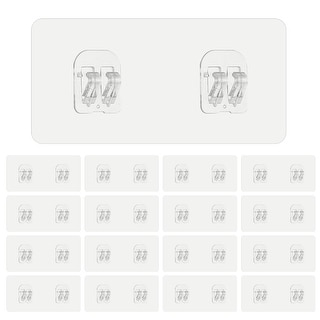 Shower Caddy Adhesive Replacement, Square No Drilling Shower Caddy Hook ...