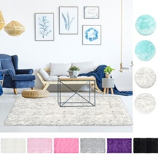 Faux Sheepskin Puffy Rugs for Bedroom Living room - Bed Bath & Beyond ...