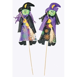 13" Witch Pick on 11" Stick, Set of 2 - Bed Bath & Beyond - 38278579