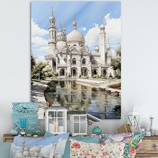 Designart "Religious Divine Reflections" Christianity Wall Art Living ...