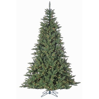 Calgary Pre-lit Artificial Christmas Tree with EZ Pole Connection - Bed ...