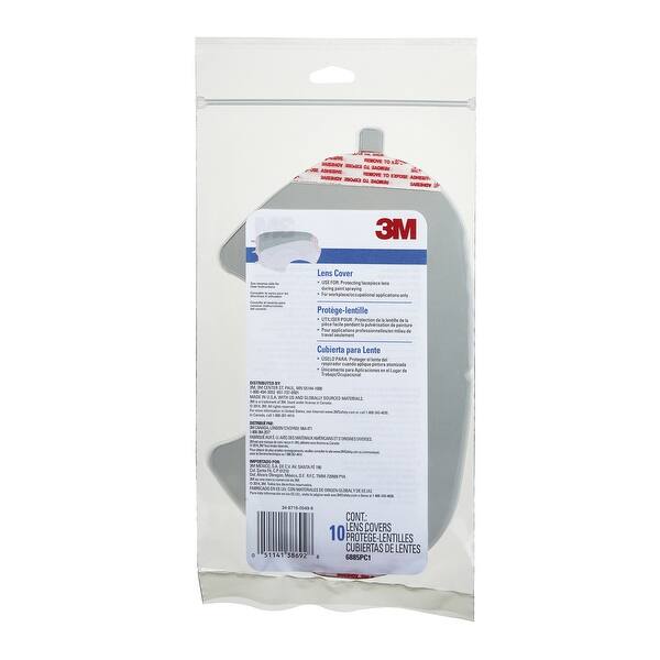 3M Face Shield Lens Cover Clear Lens 10 pc - Bed Bath & Beyond - 38377092