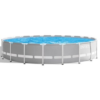 Prism Frame: 22' x 48'' Premium Above Ground Swimming Pool Set - Bed ...