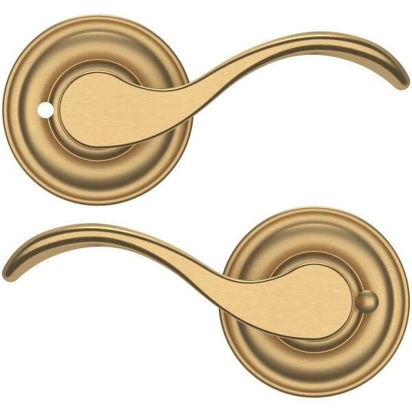 Baldwin Privacy Lever Set with 5148 Roses and Concealed Screws - Bed ...