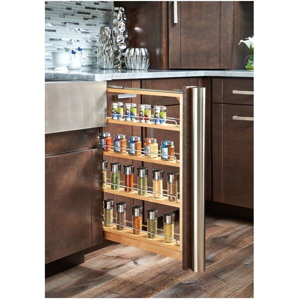 Rev-A-Shelf 432 Series 6 Inch Pull Out Base Cabinet Filler with - Bed ...