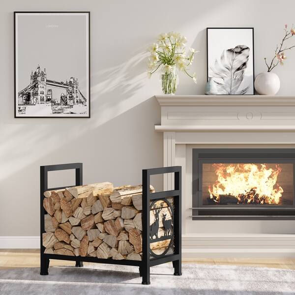 Firewood Rack Wood Rack Firewood Storage Racks Storage Bin Fireplace ...