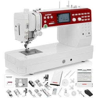 Janome Memory Craft 6650 Computerized Sewing Machine w/ 3.6" Backlit ...