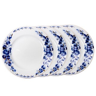 STP-Goods Tatiana Porcelain Salad / Dessert Plate 7.9" Set of 4 - Bed ...