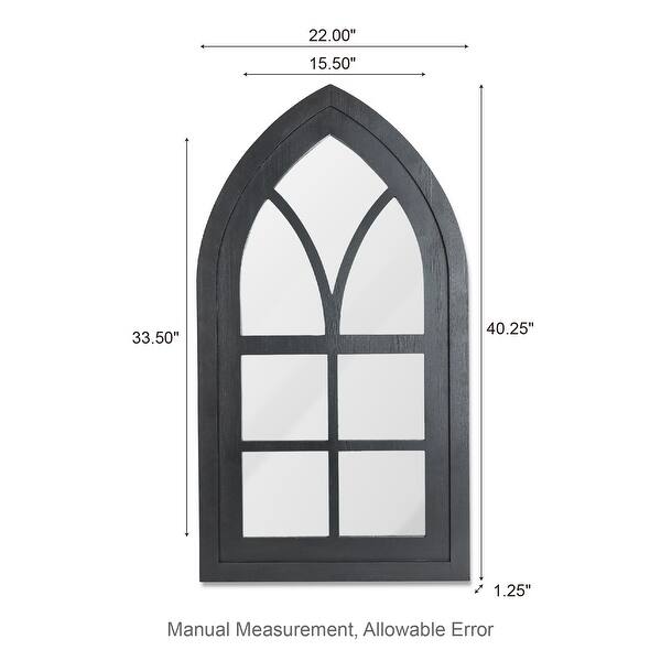 gothic window mirror