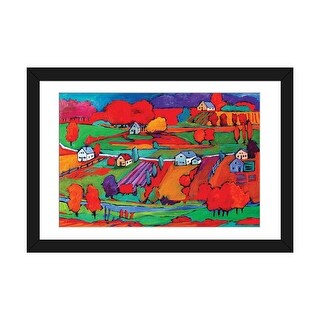 iCanvas "Small Town In Fauve" by Patty Baker - Bed Bath & Beyond - 37598548