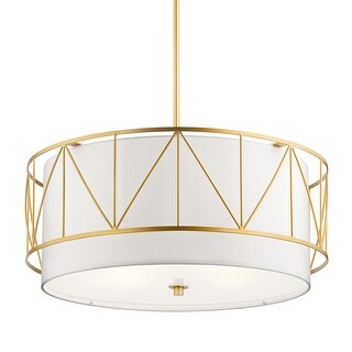 Kichler Birkleigh 24" Wide Drum Chandelier - Bed Bath & Beyond - 39786243