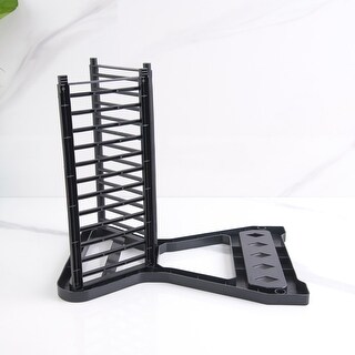 DoubleLayer Kitchen Dish Bowl Draining Storage Rack Holder With ...