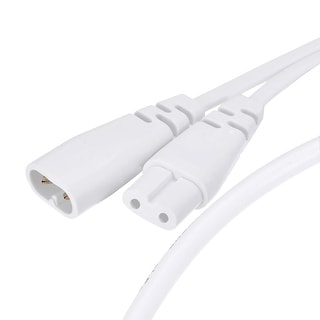 T5 T8 LED Tube Extension Cable 2 Pin 30CM Male to Female Cord - Bed ...