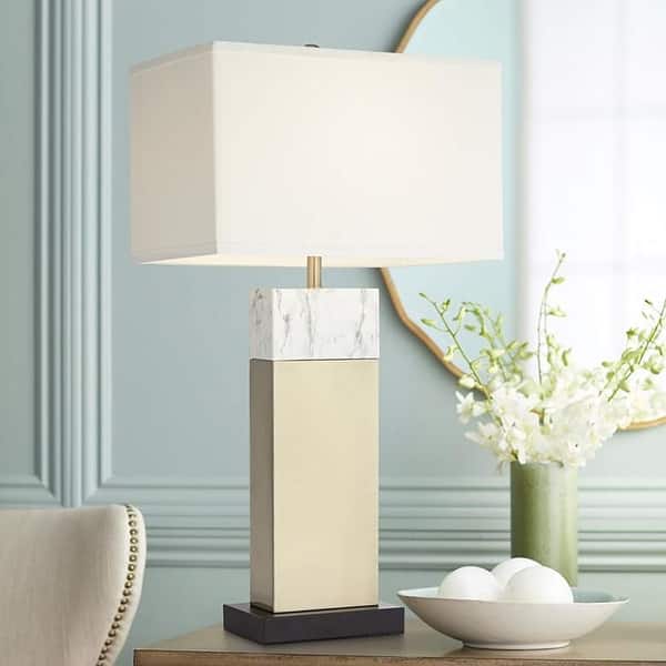 two tone table lamp