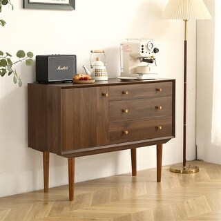 Modern Buffet Cabinet with One Door and Three Drawers - Bed Bath ...