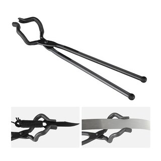 Blacksmith Tongs, Carbon Steel Forge Tongs with A3 Steel Rivets, for ...