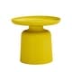 Side table small Space Stylish and Versatile Plastic Round Side Table ...