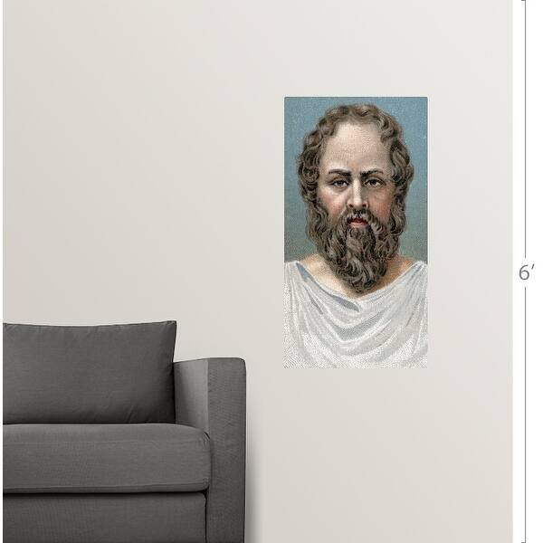 Socrates Portrait Poster Plato And Socrates,the Greatest Ancient Greek