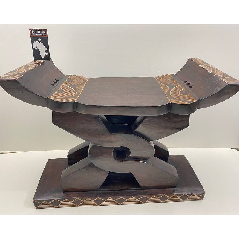 Palace Heritage Unity Stool (Ghana) - On Sale - Overstock - 36361421