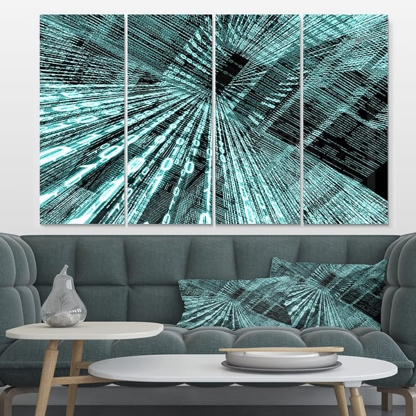 binary wall art