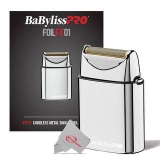 Babyliss Pro FXFS1 Cordless Single Gold Foil Shaver Silver - Bed Bath ...