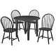 Simple Living Rollo Solid Wood 5-piece Drop-Leaf Dining Set - Bed Bath ...