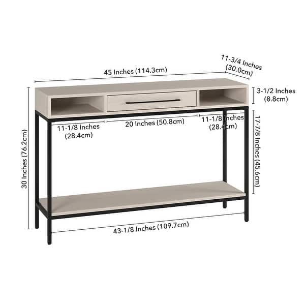 Arroyo 45" Wide Rectangular Console Table - 45" Wide - Bed Bath ...