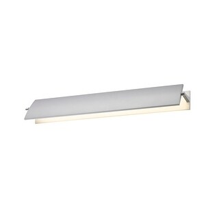 Sonneman Lighting Aileron 24-inch LED Bright Satin Aluminum Sconce ...