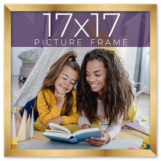 17x17 Bronze Real Wood Picture Frame Width 0.75 inches | Interior - Bed ...