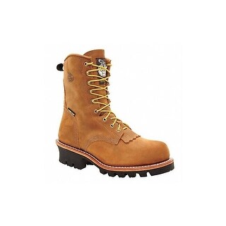 Georgia Boot Logger Boot,W,10 1/2,Brown,PR G9382 - 1 Each - Brown - Bed ...