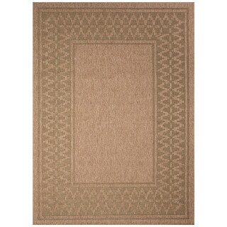 Liora Manne Sahara Diamond Border Indoor/Outdoor Rug - Bed Bath ...