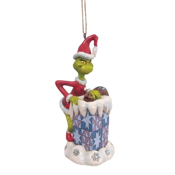 Dr. Seuss The Grinch Climbing in Chimney Ornament - Bed Bath & Beyond ...