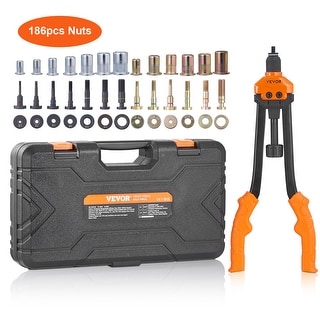 VEVOR Rivet Nut Tool,16"Rivnut Tool Kit with 13PCS Metric & SAE ...