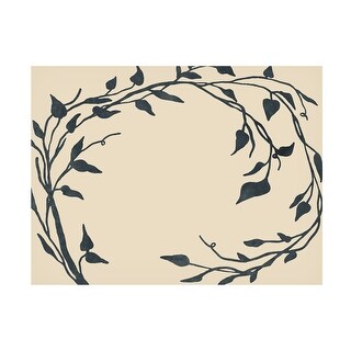 June Erica Vess 'Tendril Swirl II' Canvas Art - Bed Bath & Beyond ...
