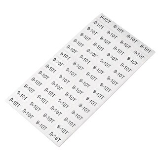 9-10T Clothes Size Sticker Label 9 to 10 Year Old Clothing Size Label ...
