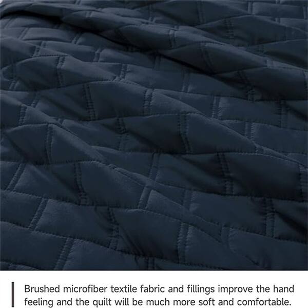 Soft Microfiber Bedspread - Bed Bath & Beyond - 39074049