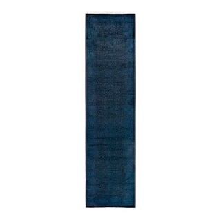 Overton Hand Knotted Wool Vintage Inspired Modern Contemporary Overdyed ...