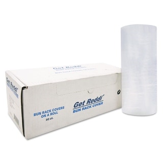 Poly Bun Rack Cover, 60 x 80, 15 Micron, Clear, 50/Carton - White - Bed ...